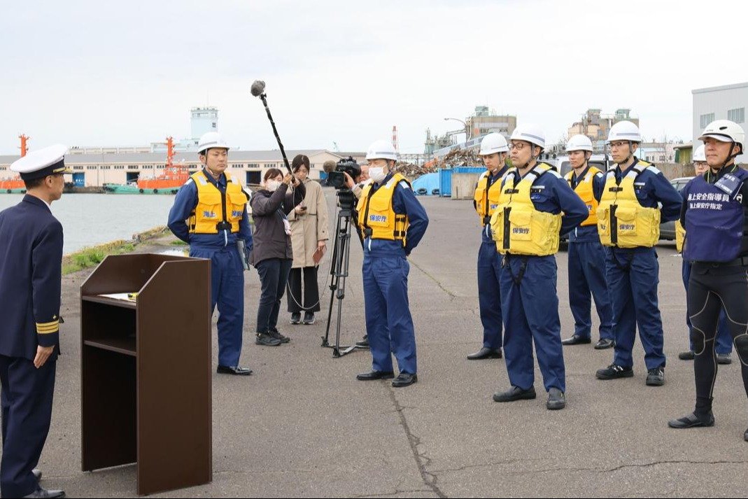 新潟海上保安部、新潟市中央区で安全呼びかける推進活動の出動式 大型連休期間の海の事故ゼロ目指す | 新潟日報デジタルプラス